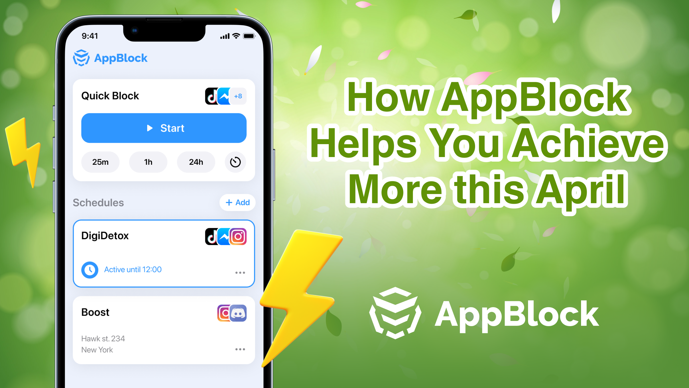 Embrace the Power of Focus: How AppBlock Helps You Achieve More this April - AppBlock - Stay ...