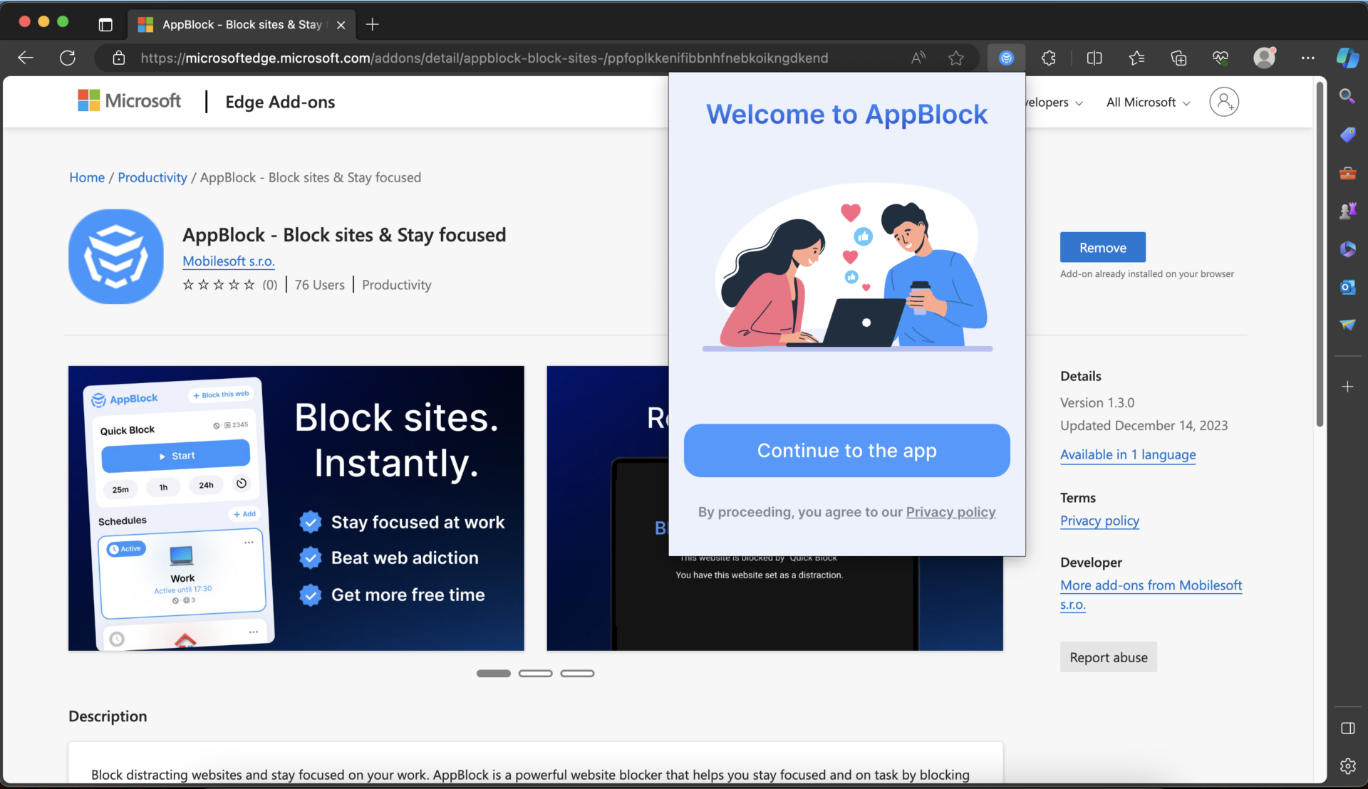 Edge - AppBlock - Stay focused on iOS and Android