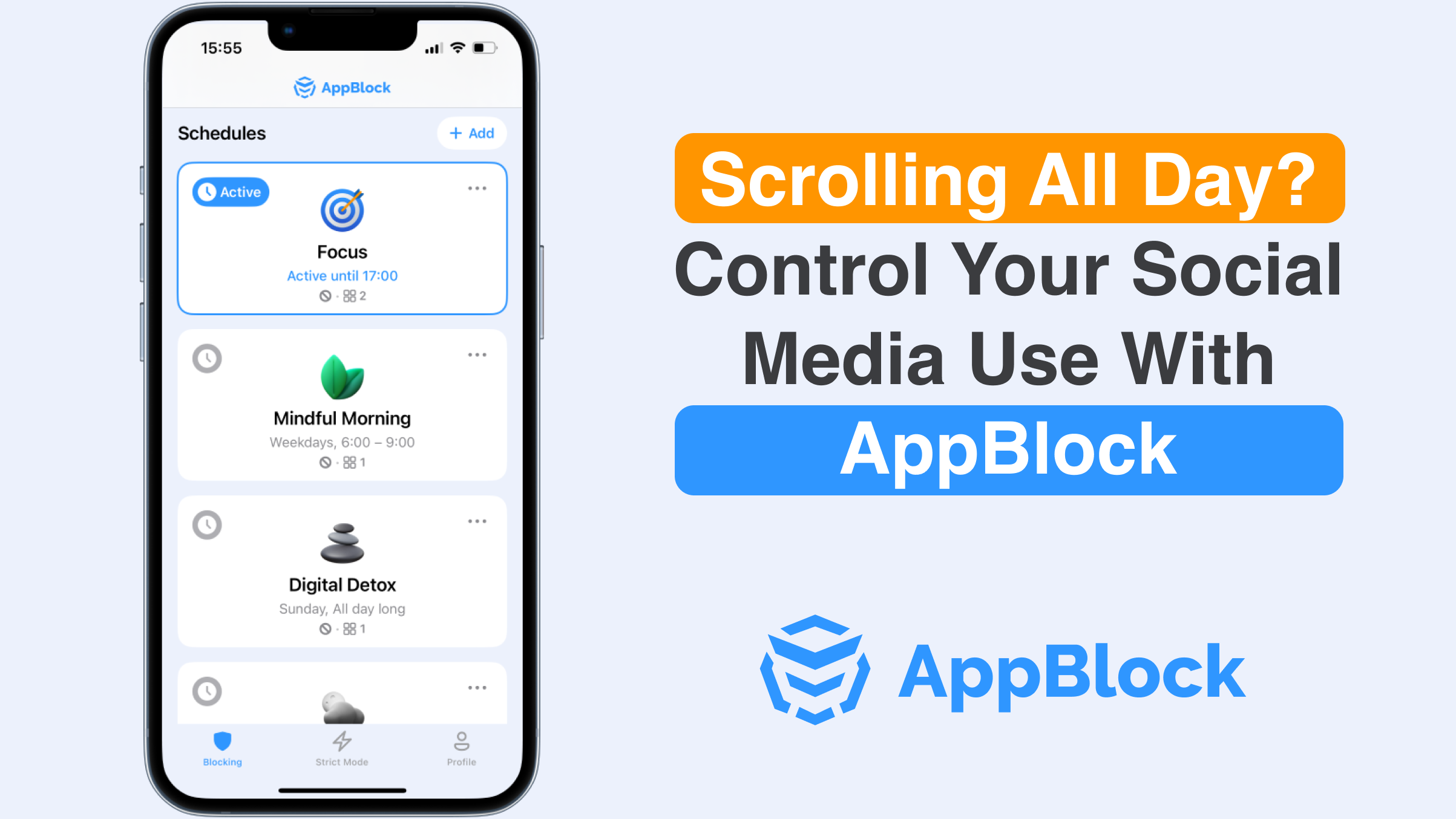 Scrolling All Day? Control Your Social Media Use With AppBlock - AppBlock - Stay focused on iOS ...